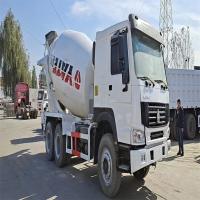 China 7M³/H Productivity Used HOWO Concrete Mixer Truck 6*4 371HP 375HP in Good Condition for sale