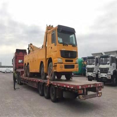 China SINOTRUK 6x4 40 Ton Under Lift Heavy Duty Rotator Wrecker Tow Truck for Your Benefit for sale