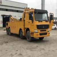 China Lower Hours Used Howo 6*4 Wrecker Tow Truck 8*4 Tow Body with ISO9001 / CCC Certified for sale