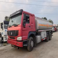 China Fuel Tank Tanker Truck Used Sinotruk Howo 20000 Liters Diesel Oil Capacity for sale