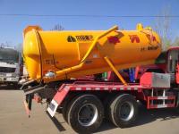 China Used Howo 336 Sewage Suction/Vacuum Truck Your Solution for Industrial Cleaning for sale