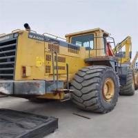China Low Working Hours WA600-6 Wheel Loader from Japan with Machine Weight of 44000-44500 kg for sale