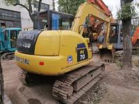 China Second-hand 7ton Komatsu PC70-8 Excavator with 0.35m3 Bucket Capacity in Good Condition for sale