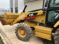 China 6792 10200 kg Machine Weight Used Caterpillar 416E Backhoe Loader 162 kw Original Now for sale