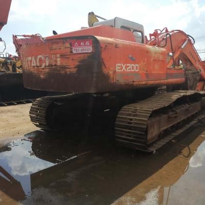 China Shanghai Used Hitachi EX200-1 Crawler Excavator 20T for Construction 2001-4000 Hours for sale