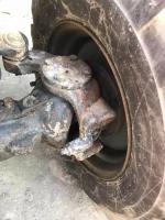 China 5 Ton Used Doosan DX55W Wheel Excavator Mini DX55 Model with Original Hydraulic Valve for sale