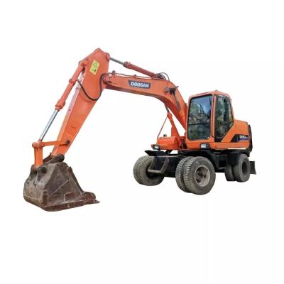 China 2017 South Korea Used Doosan DH150W-7 Wheel Excavator with 0.57m3 Bucket Capacity for sale