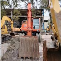 China 2017 South Korea Used Doosan DH150W-7 Wheel Excavator with 0.57m3 Bucket Capacity for sale