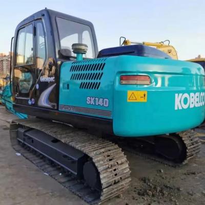 China 14 Ton Kobelco SK140 Excavator Moving Type Crawler Excavator SK140SR SK140-8 SK140LC-8 for sale