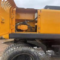 China 12 Ton Korea Used Hyundai 130W Wheel Excavator R130W 150 Heavy Construction Equipment for sale