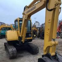 China Korean Made R55-7 5 Ton Used Hyundai Robex 55 Excavator Digger for Earth Excavating for sale