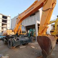 China Buy Used Original 210W Hyundai Excavator 21 Ton Robex 210 Excavadora at Affordable for sale