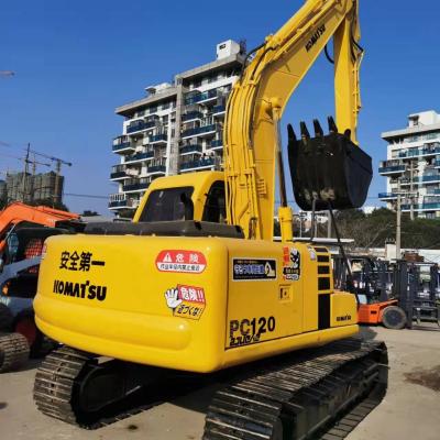 China Used Komatsu PC120 Crawler Excavator with Original Hydraulic Valve for sale