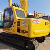 China Used Komatsu PC120 Crawler Excavator with Original Hydraulic Valve for sale