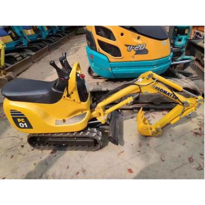 China Small but Mighty Original Japan Komatsu PC01 Mini Excavator with 0.01m3 Bucket Capacity for sale