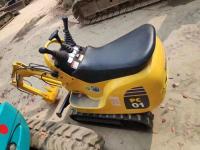 China Small but Mighty Original Japan Komatsu PC01 Mini Excavator with 0.01m3 Bucket Capacity for sale