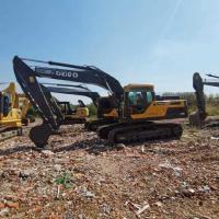 China Used Volvo EC220 20 Ton Crawler Digger Machine with 1.1 M³ Bucket Capacity for sale