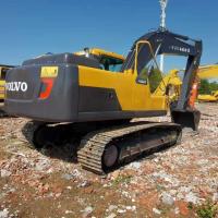 China Used Volvo EC220 20 Ton Crawler Digger Machine with 1.1 M³ Bucket Capacity for sale