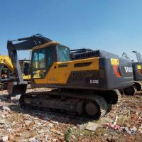 China Used Volvo EC220 20 Ton Crawler Digger Machine with 1.1 M³ Bucket Capacity for sale