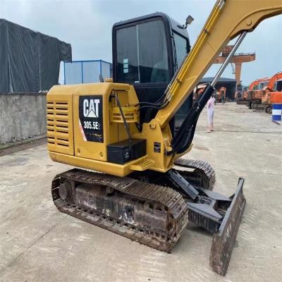China Used Cat 305.5 Mini Excavator 5.4 Ton in Good Condition with Original Hydraulic Valve for sale