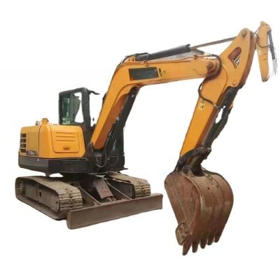 China 5 Ton Sany 55 Excavator SY55 SY55C-9 with Isuzu Engine and 0.21 m3 Bucket Capacity for sale