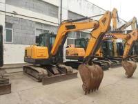 China 5 Ton Sany 55 Excavator SY55 SY55C-9 with Isuzu Engine and 0.21 m3 Bucket Capacity for sale