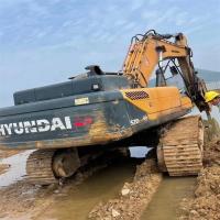 China Hyundai 520LC-9 52 Ton Crawler Digger with 277 kW Power and Original Hydraulic Valve for sale
