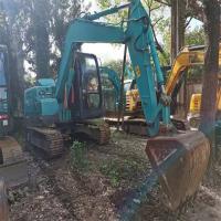 China Used KOBELCO SK 7 58 Excavator Tier 3 Emission Level 4 Cylinders and Good Functioning for sale