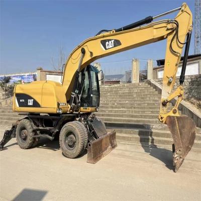 China 18000 KG CAT 317 Hydraulic Wheel Excavator for Digging 0.72 m3 Bucket Capacity Suitable for sale