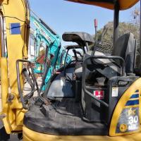 China 20.6KW Original Paint Used Komatsu PC 30 MR Mini Crawler Excavator with Perfect Condition for sale