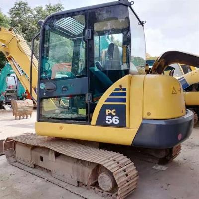 China Original Komatsu Mini Excavator PC 56 5 Tons Used with Original Hydraulic Pump for sale