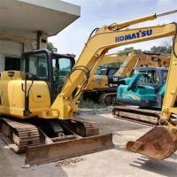 China Original Komatsu Mini Excavator PC 56 5 Tons Used with Original Hydraulic Pump for sale