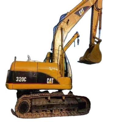 China Caterpillar cat 320c excavator from America with Engine Caterpillar at affordable for sale