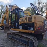 China America Imported Caterpillar Machinery Cat 323D Excavators with 1.2M³ Bucket Capacity for sale