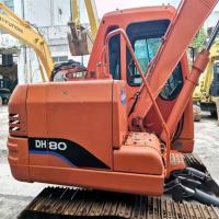 China Second Hand Doosan DH80 Excavator with Original Hydraulic Cylinder from South Korea for sale