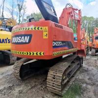 China 108 KW DH220LC-7 excavator from South Korea with original paint perfect and condition for sale