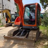 China Used Doosan DX75 DX75-9C Crawler Excavator from Korea 7 Ton Good Condition Ready for sale