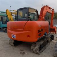 China Japan imported hitachi zx60 used excavator with ISUZU engine and perfect condition for sale