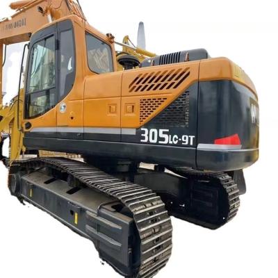 China Style Used Excavators Machinery 100% Ready Korea Imported Hyundai 305 Crawler Excavator for sale