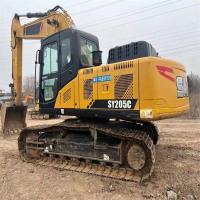 China Ready 21 Ton SANY SY205 Excavator with Original Hydraulic Valve and Low Working Hours for sale