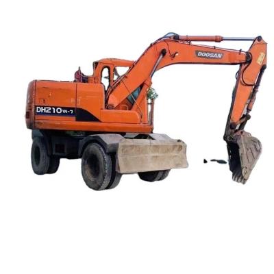 China Doosan DX60W Excavator 5.5 Ton with Low Working Hours and Excellent Condition for sale