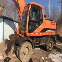 China Doosan DX60W Excavator 5.5 Ton with Low Working Hours and Excellent Condition for sale