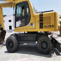 China Japan Made Used Komatsu PC150 Excavator Hydraulic Pump Original Machine Weight 19500 KG for sale