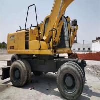 China Japan Made Used Komatsu PC150 Excavator Hydraulic Pump Original Machine Weight 19500 KG for sale