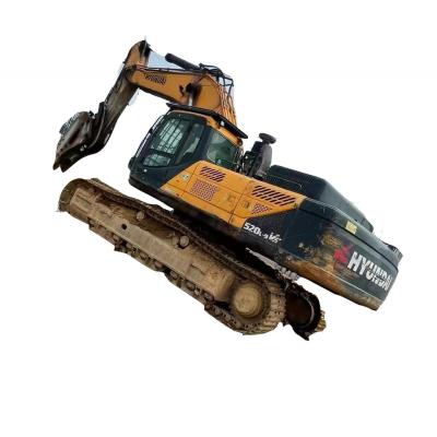 China 52000KG Operating Weight Hyundai R520LVS 520lc-9 Excavator with Original Hydraulic Pump for sale