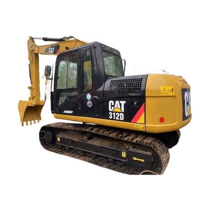 China 12 Ton Crawler Excavator Caterpillar 312D with 0.52m3 Bucket Capacity in Good Condition for sale