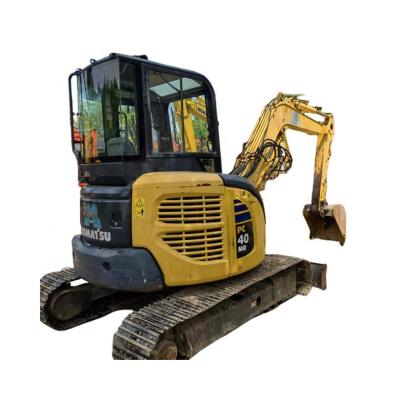 China Used Japan 4TON Mini Crawler Excavator Komatsu PC40MR-2 with Original Hydraulic Valve for sale