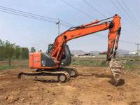 China Moving Type Crawler-type 14ton Excavator Hitachi ZX135US-6 in Lower Working Condition for sale