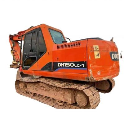 China Original DOOSAN DH150LC-7 Excavator 15TON with Original Hydraulic Cylinder and Valve for sale