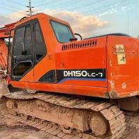 China Original DOOSAN DH150LC-7 Excavator 15TON with Original Hydraulic Cylinder and Valve for sale